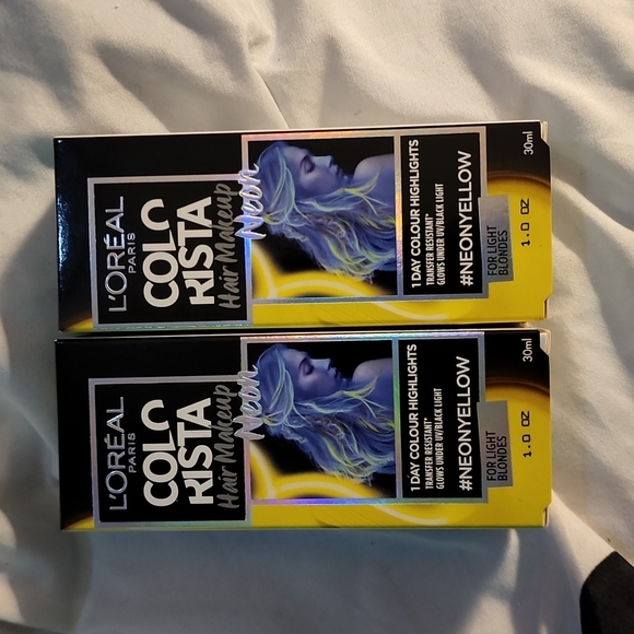L'Oreal | Hair | Loreal Colorista Hair Makeup Neon Yellow | Poshmark